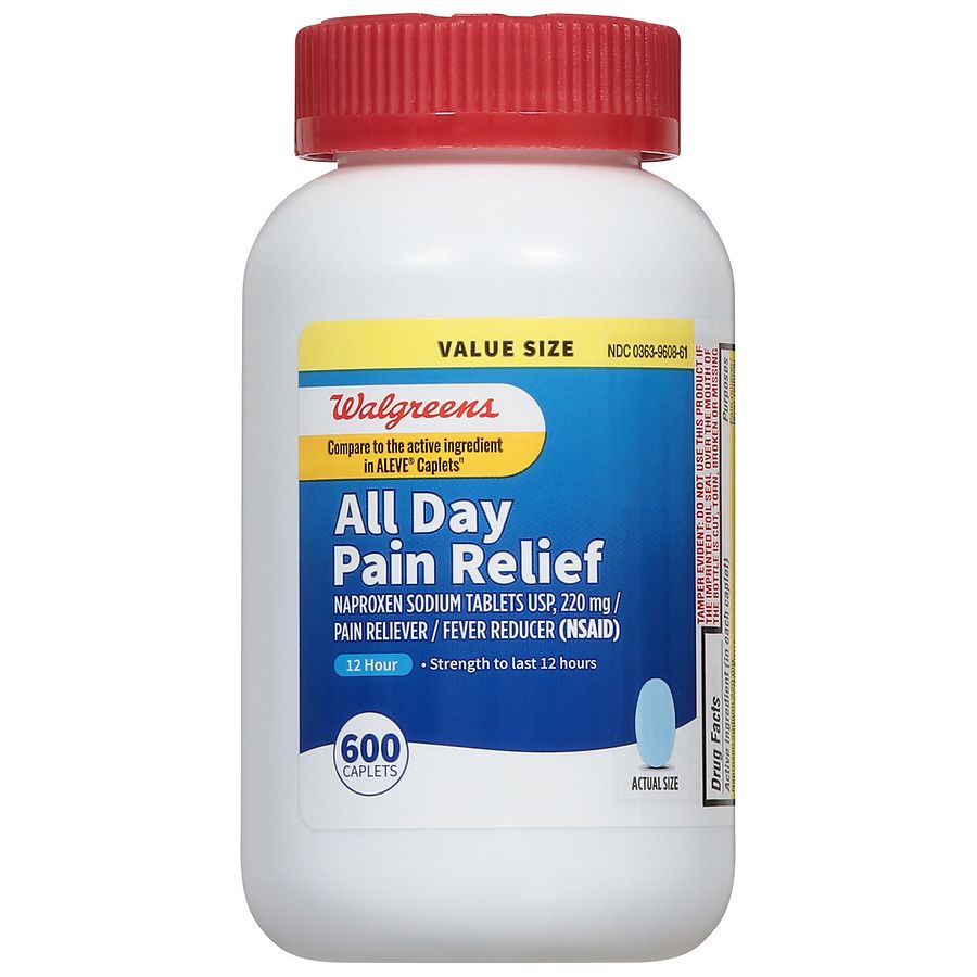 Walgreens Naproxen Sodium Tablets USP, 220mg | Walgreens