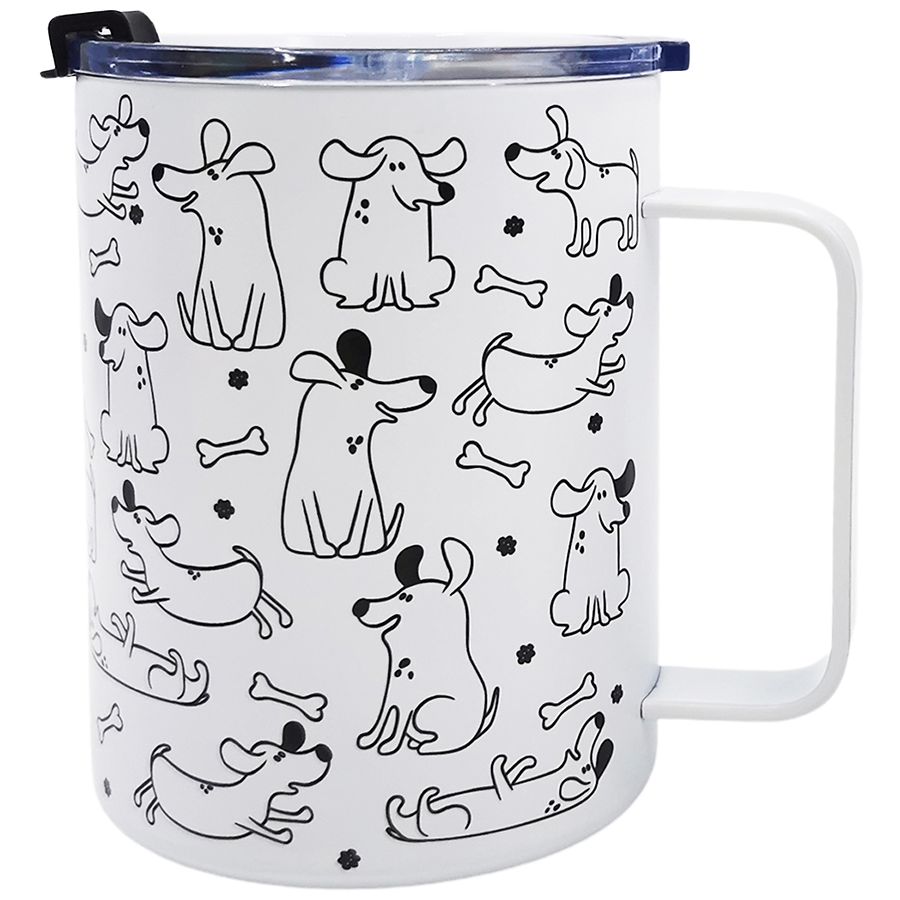 Modern Expressions Travel Mug with Handle Dogs | Walgreens