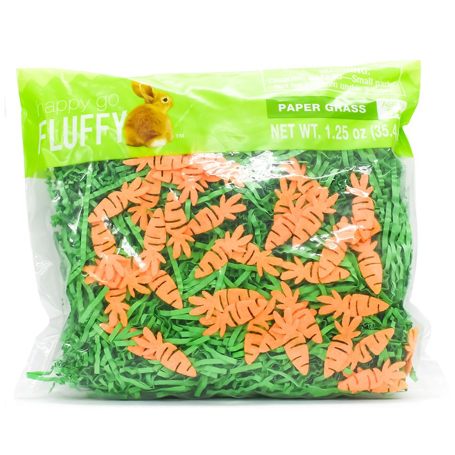 Happy Go Fluffy Paper Easter Basket Grass | Walgreens