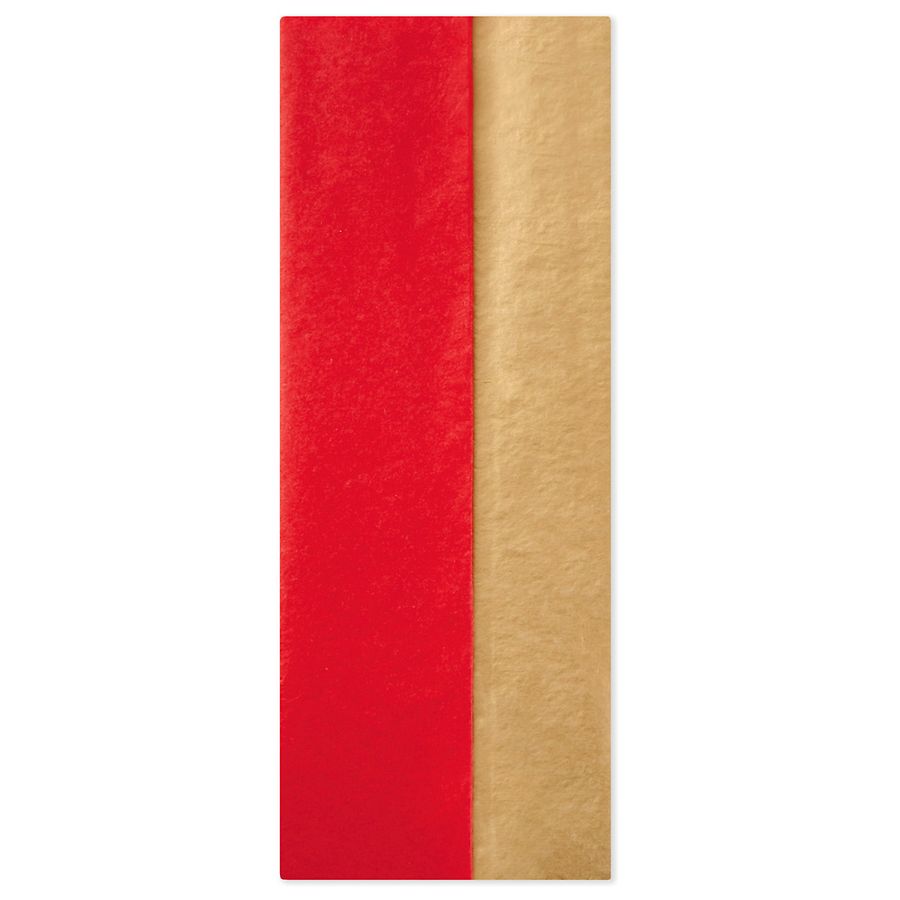 Hallmark Tissue Paper Red/Gold | Walgreens
