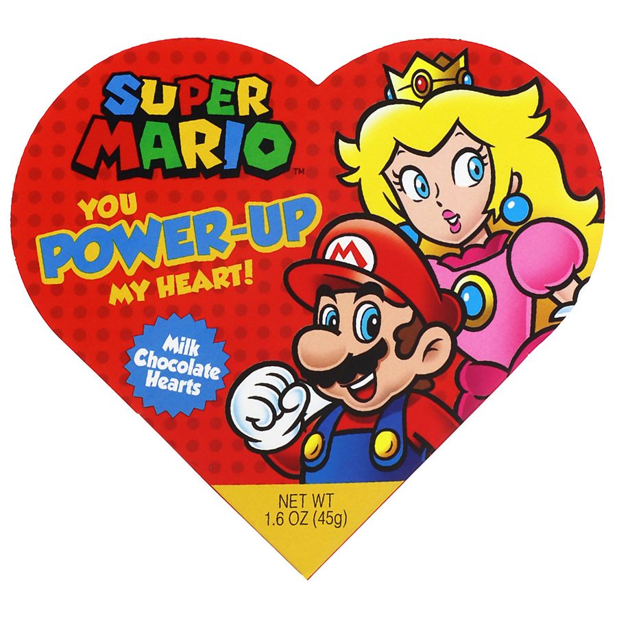 Super Mario Valentine Heart Candy Box | Walgreens