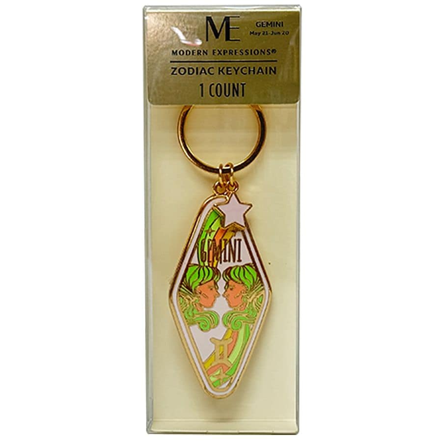 Modern Expressions Gemini Keychain | Walgreens