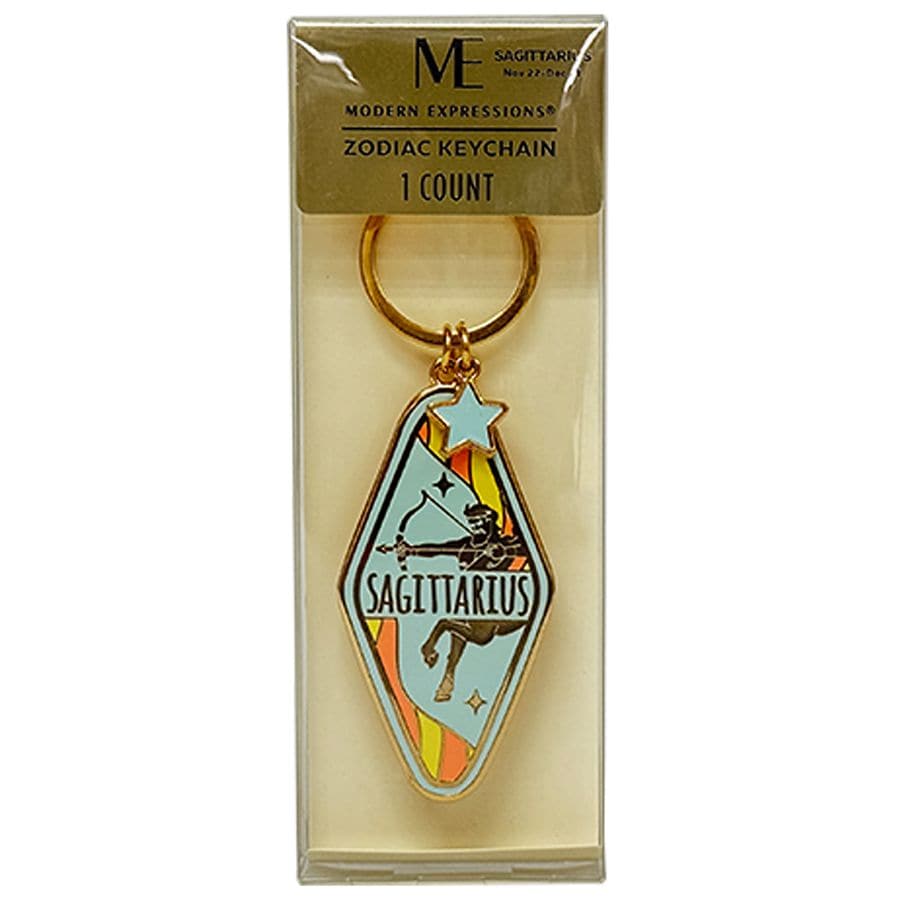 Modern Expressions Sagittarius Keychain | Walgreens