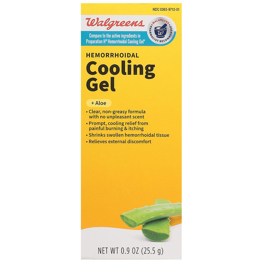 Walgreens Hemorrhoidal Cooling Gel | Walgreens