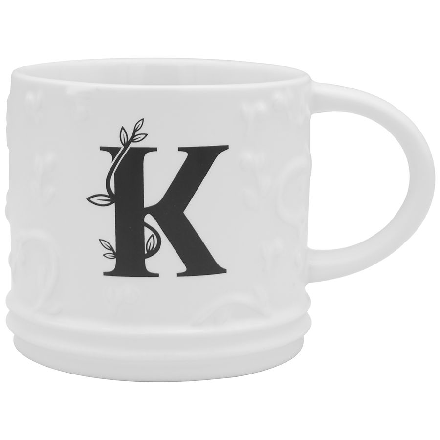 Modern Expressions Monogram Mug K | Walgreens