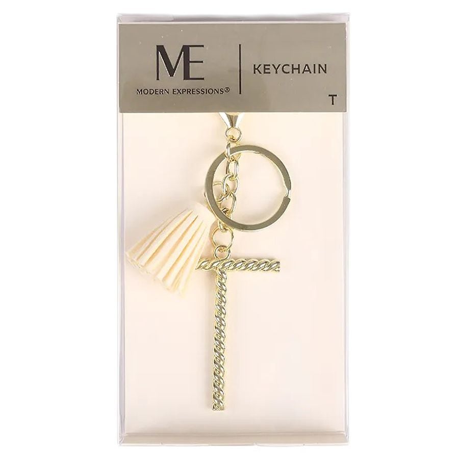 Modern Expressions Monogram Keychain T | Walgreens