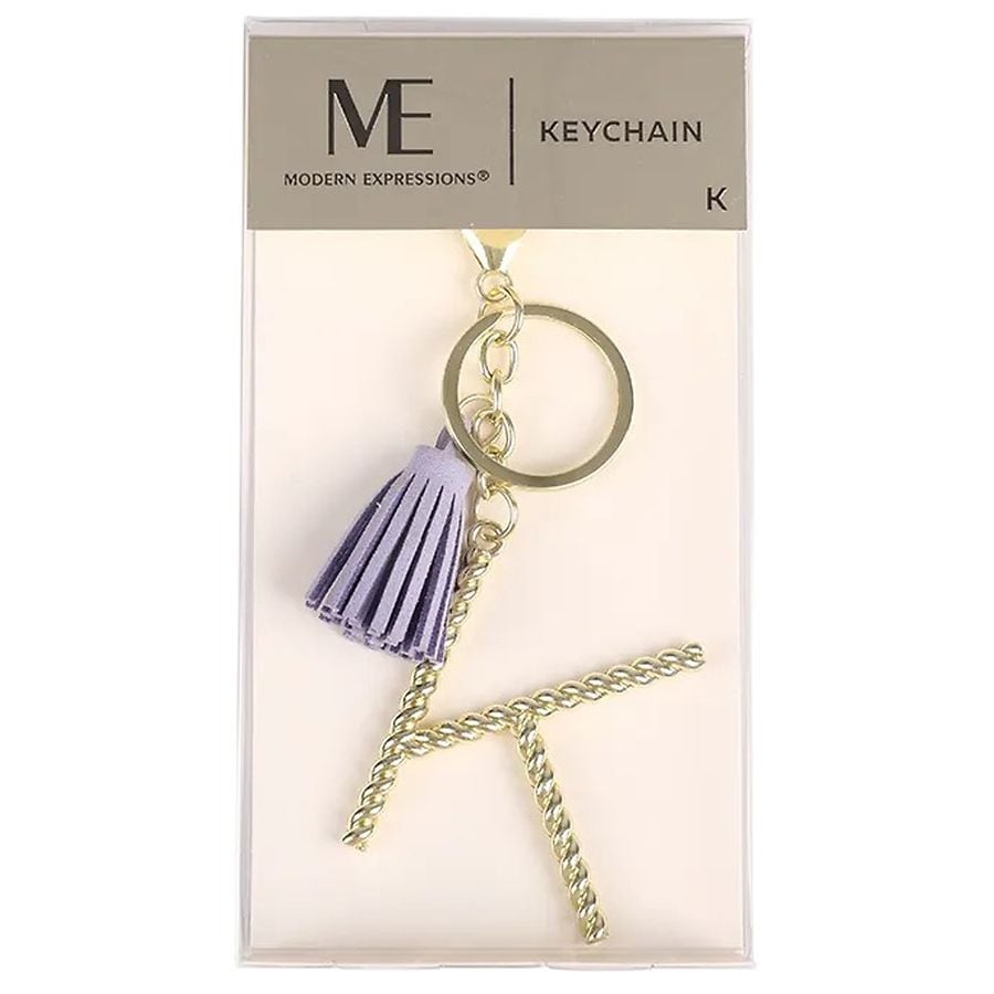 Modern Expressions Monogram Keychain K | Walgreens