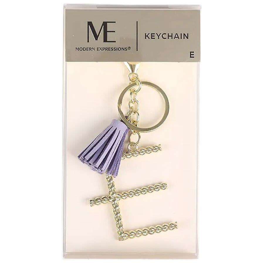 Modern Expressions Monogram Keychain E | Walgreens