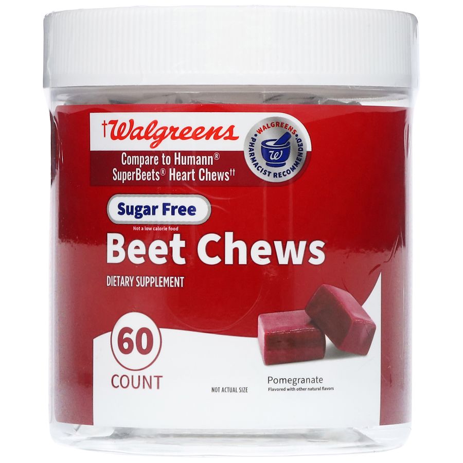 Walgreens Beet Chews Pomegranate | Walgreens