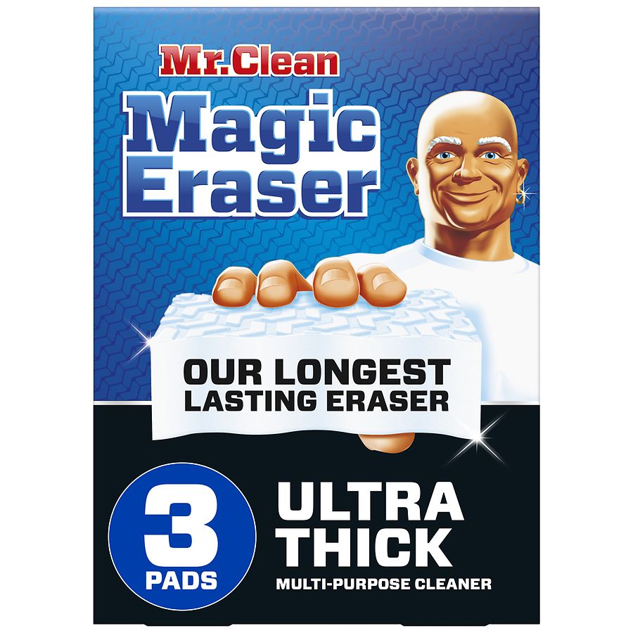 Mr. Clean Magic Eraser Sponge, All Purpose Cleaner, Long Lasting ...