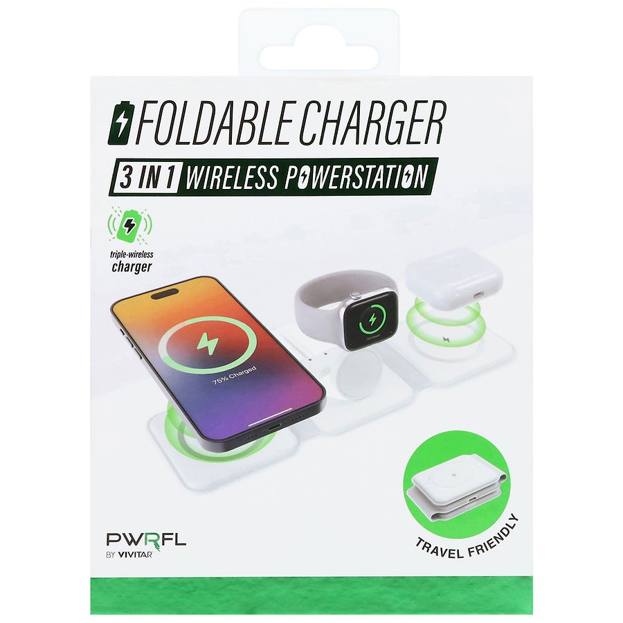 Vivitar 3 In 1 Wireless Powerstation | Walgreens