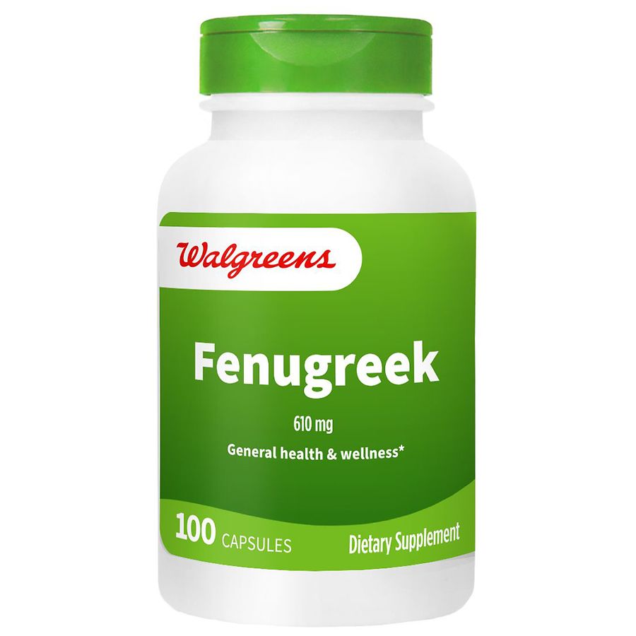 Walgreens Fenugreek 610 mg Capsules | Walgreens