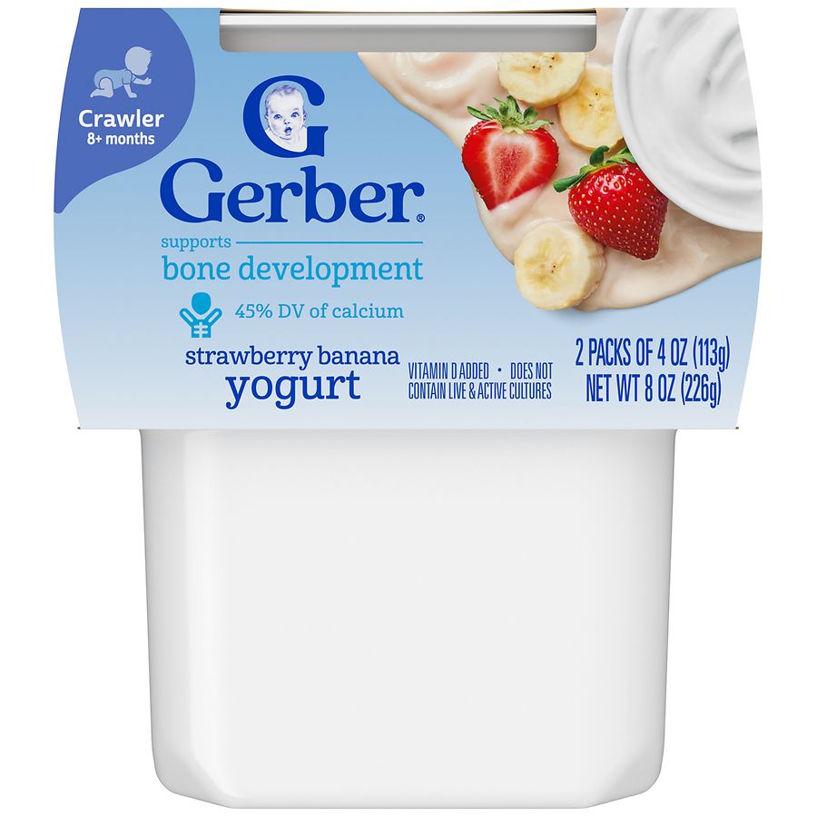 Gerber Yogurt Blends Strawberry Banana | Walgreens