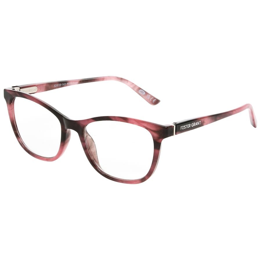 Foster Grant Blue Light Anti-Fog Reading Glasses Berry, Berry | Walgreens