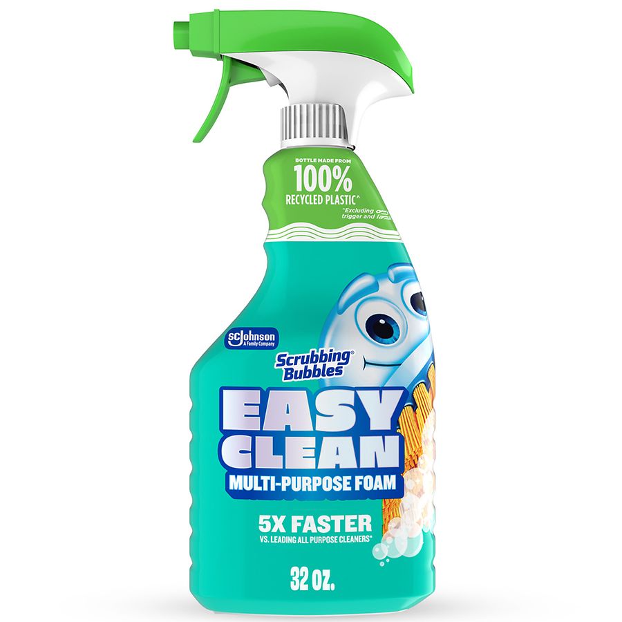 Scrubbing Bubbles Easy Clean Multi-Purpose Foam Bathroom Cleaner ...