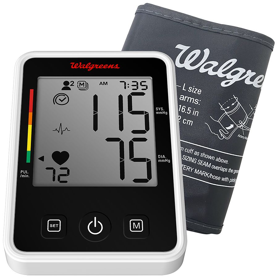 Walgreens Deluxe Upper Arm Blood Pressure Monitor | Walgreens