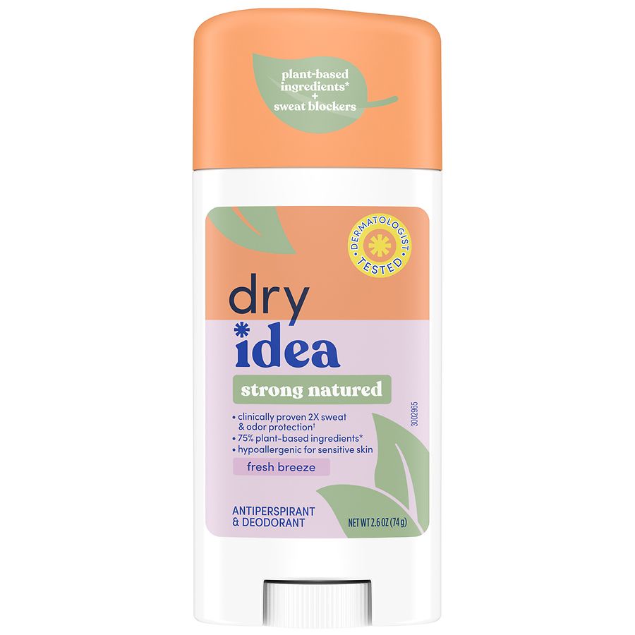 Dry Idea Plant-Based Deodorant Fresh Breeze | Walgreens