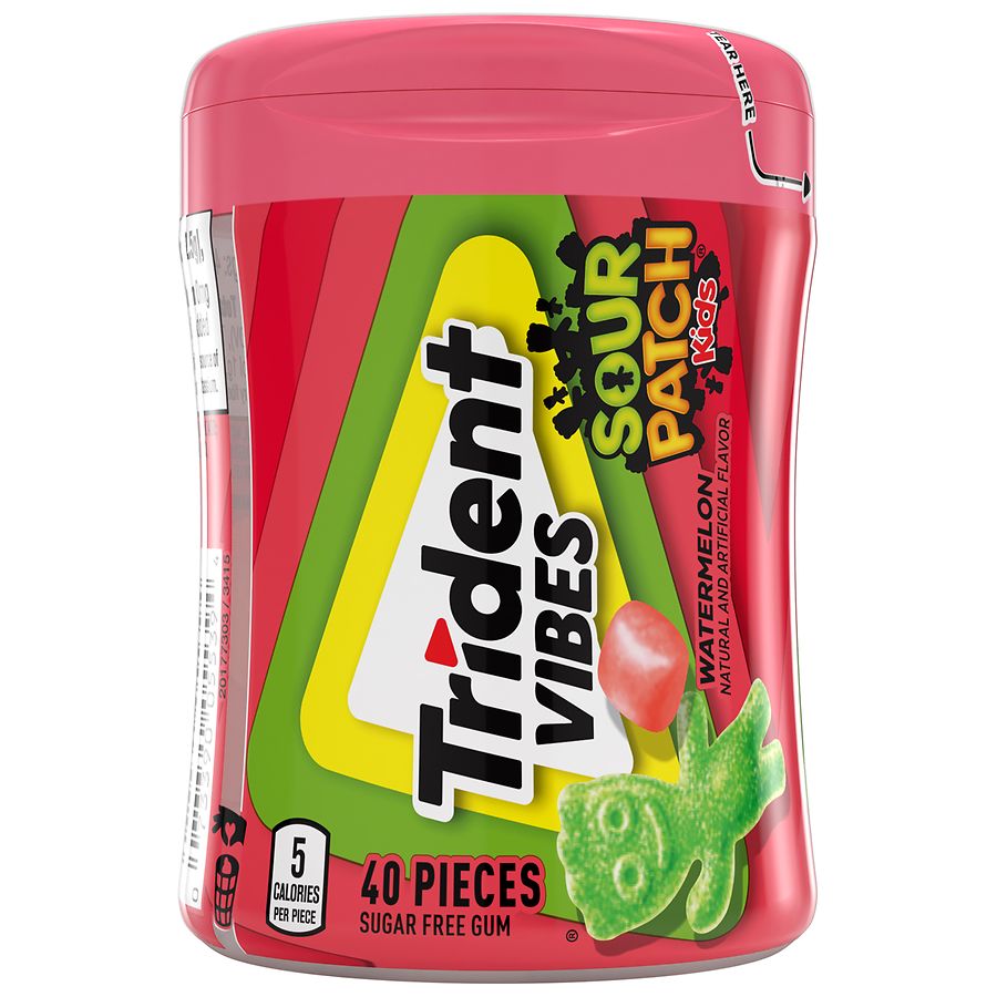 Trident Sour Patch Kids Chewing Gum | Walgreens