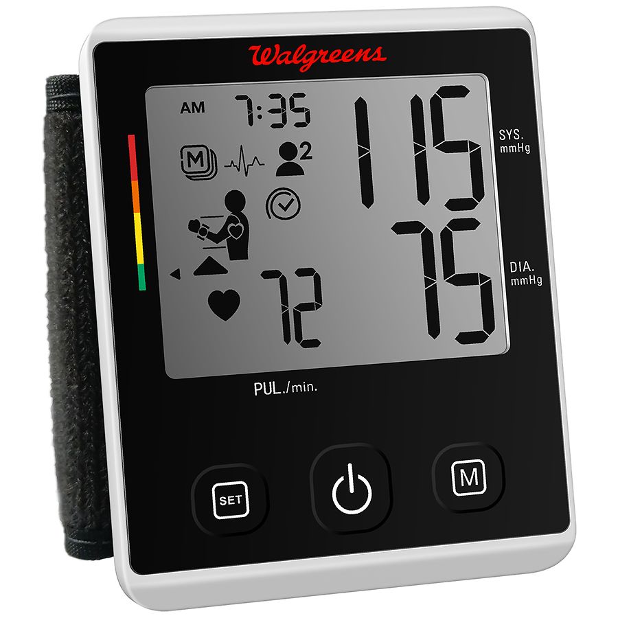 Walgreens Deluxe Wrist Blood Pressure Monitor | Walgreens