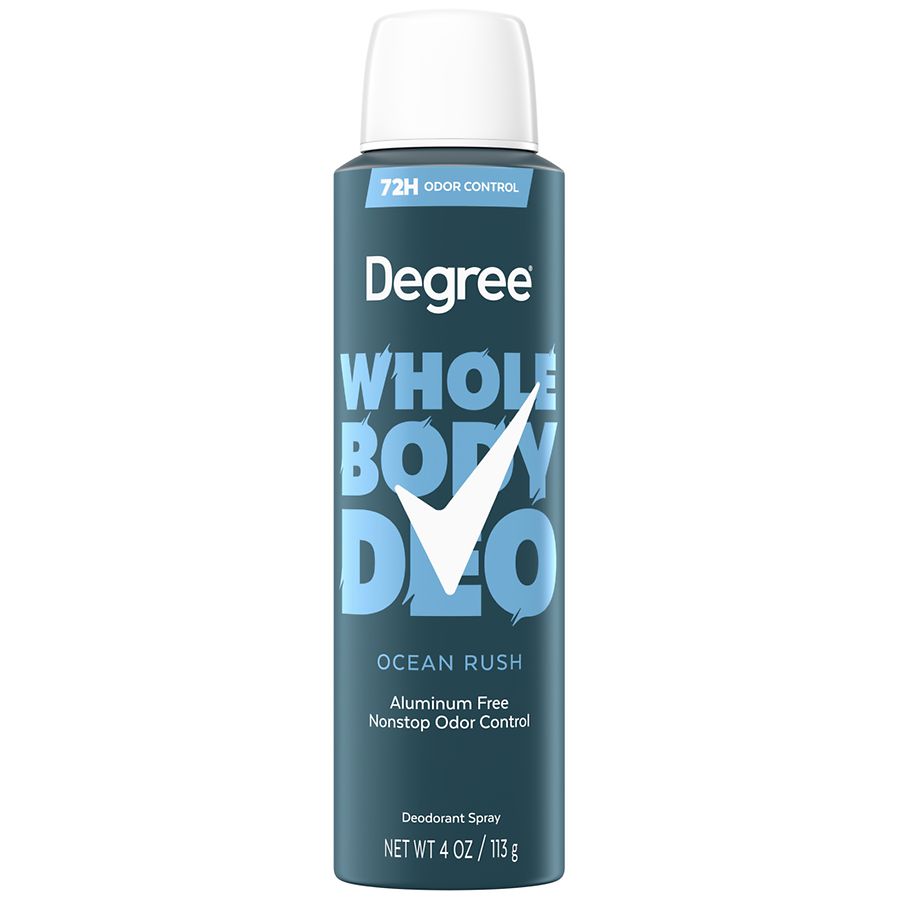 Degree Men Whole Body Deodorant Spray Ocean Rush | Walgreens
