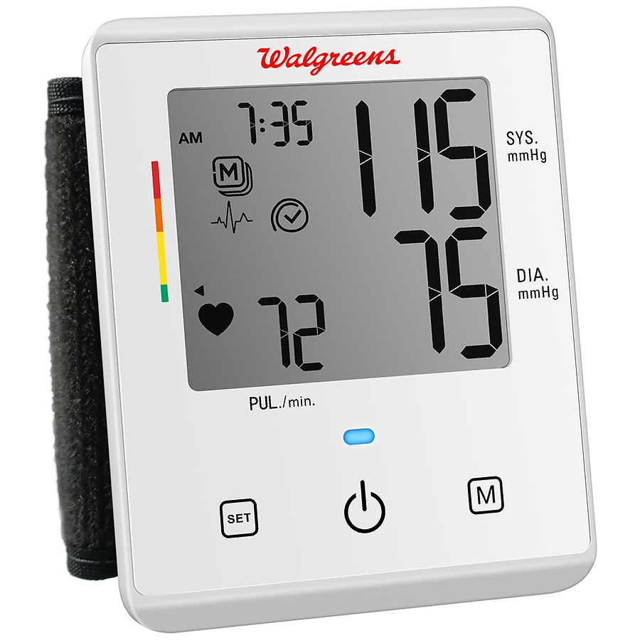 Walgreens Auto Wrist Blood Pressure Monitor | Walgreens