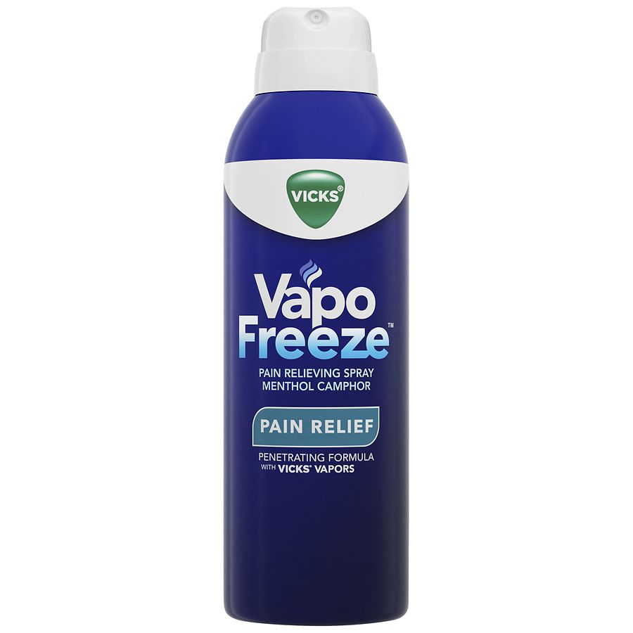 Vicks VapoFreeze Topical Pain Relieving Spray, Muscle & Joint Pain ...
