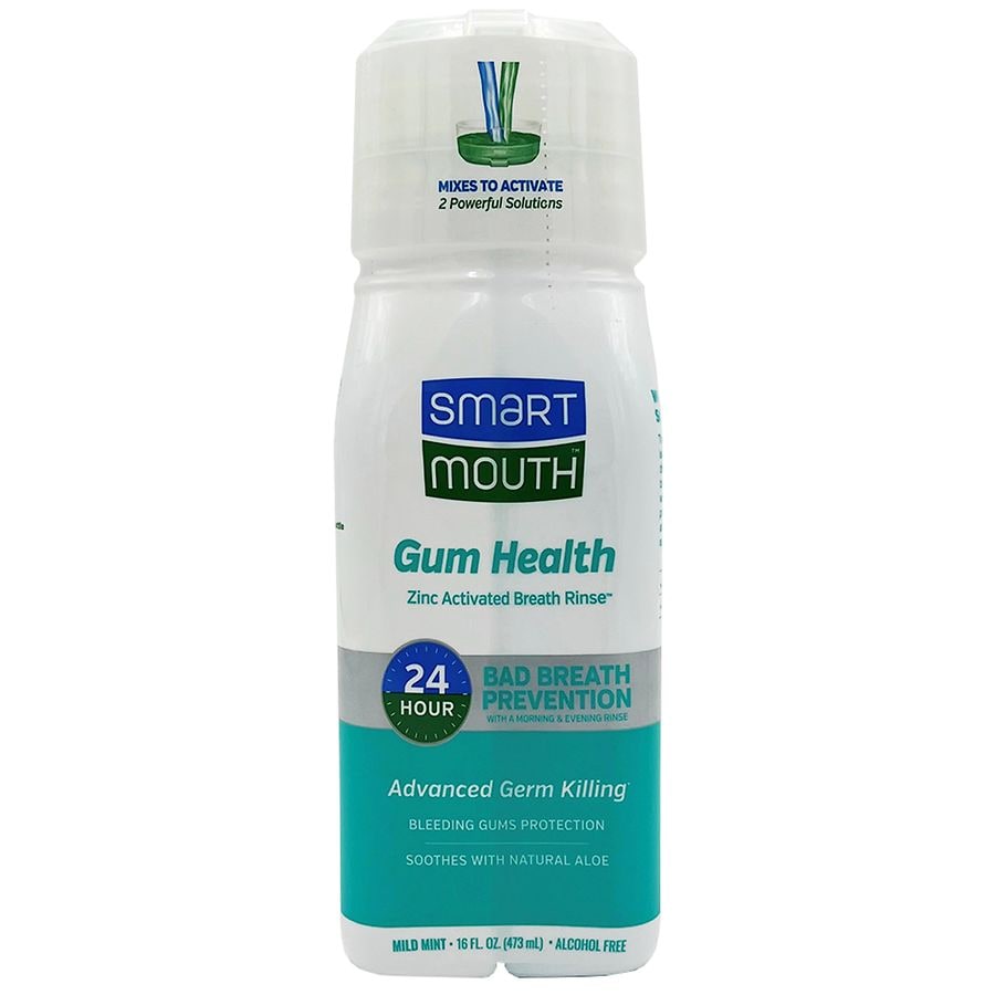 Smart Mouth Gum Health Rinse Mild Mint | Walgreens