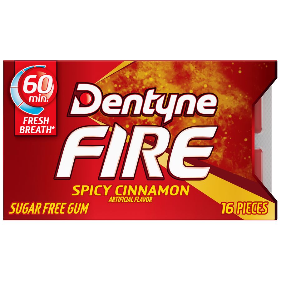 Dentyne Chewing Gum Spicy Cinnamon | Walgreens