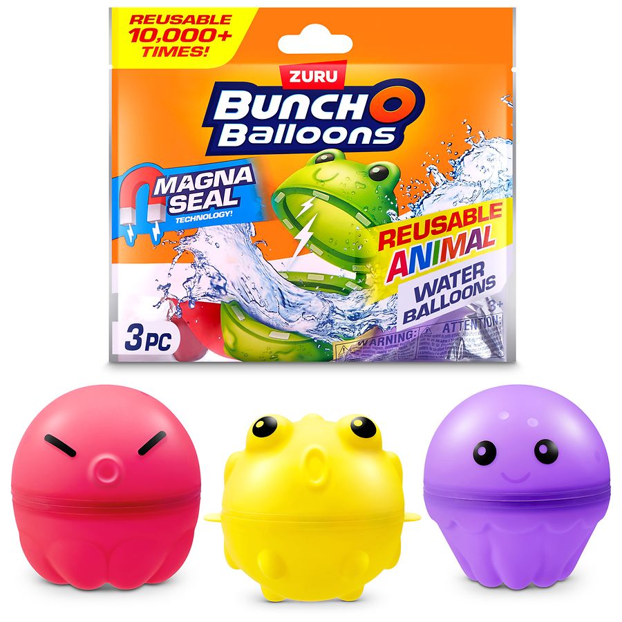 Zuru Bunch O Balloons Reusable Animal Water Balloons | Walgreens