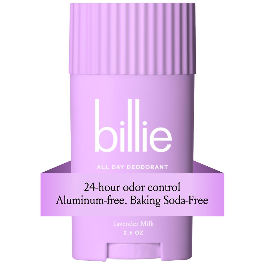 Billie All Day Deodorant 24-Hour Odor Protection Aluminum-Free Lavender ...