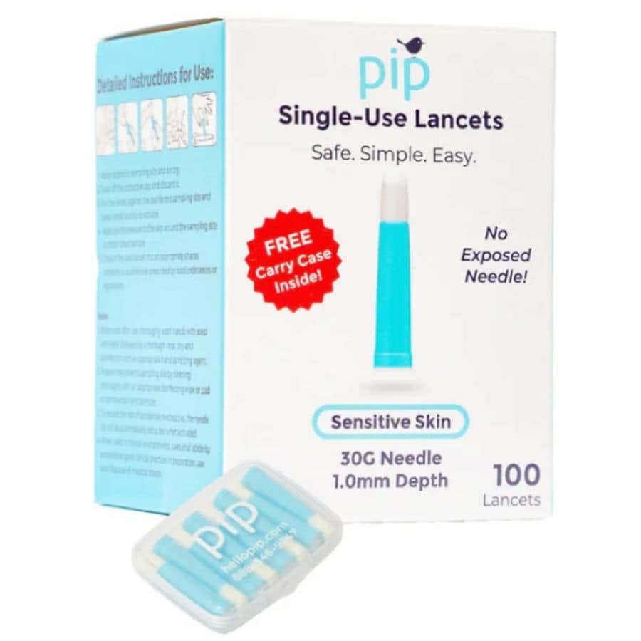 Pip Safety Lancets, 1.0MM | Walgreens