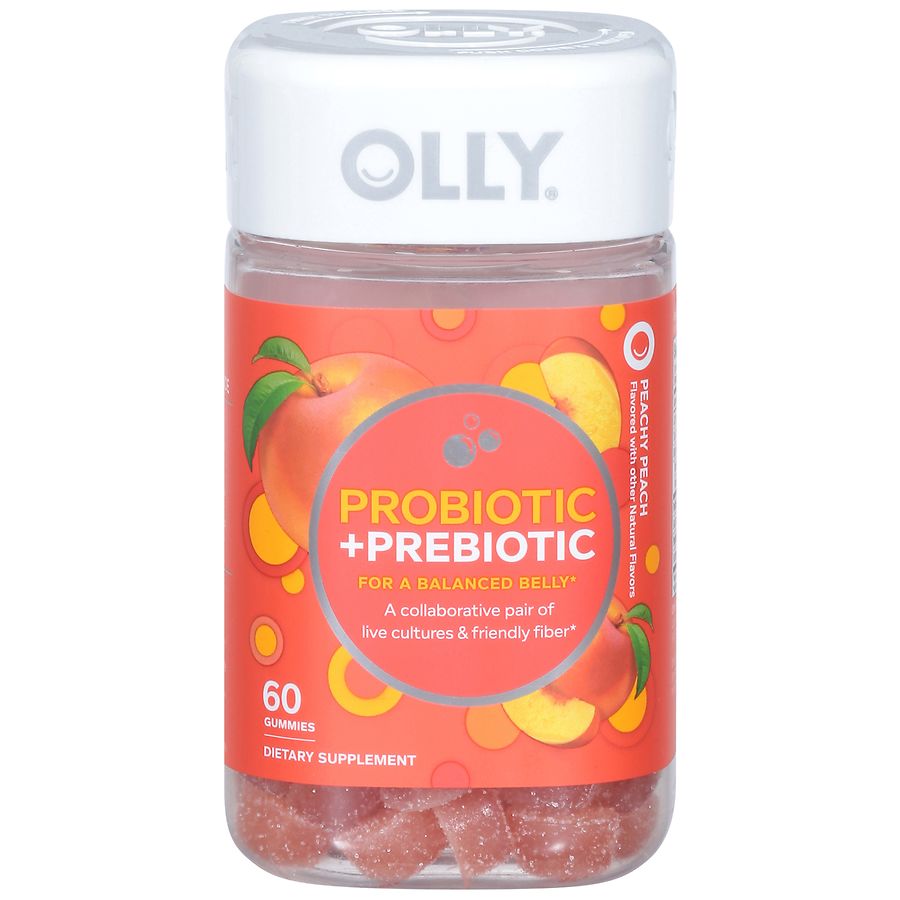 OLLY Probiotic + Prebiotic Peachy Peach | Walgreens