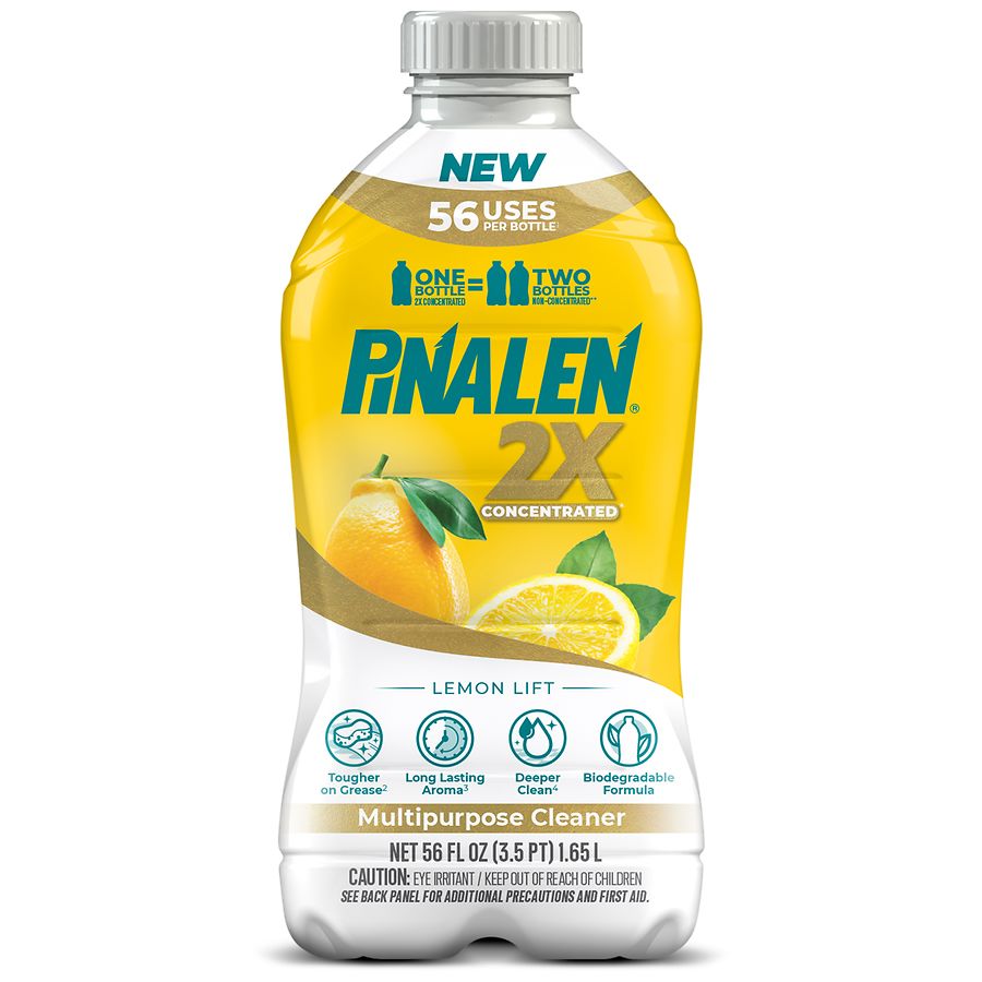 Pinalen 2X Concentrated Multipurpose Cleaner Lemon Lift | Walgreens