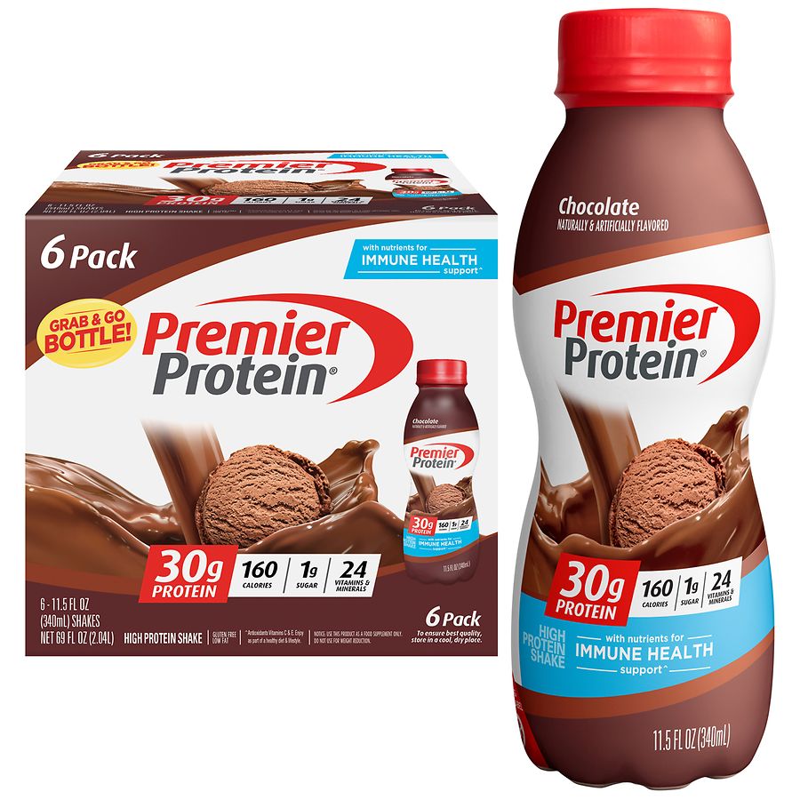 Premier Protein High Protein Shake Chocolate | Walgreens