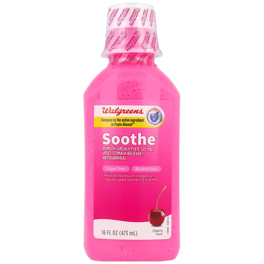 Walgreens Soothe Liquid Cherry | Walgreens