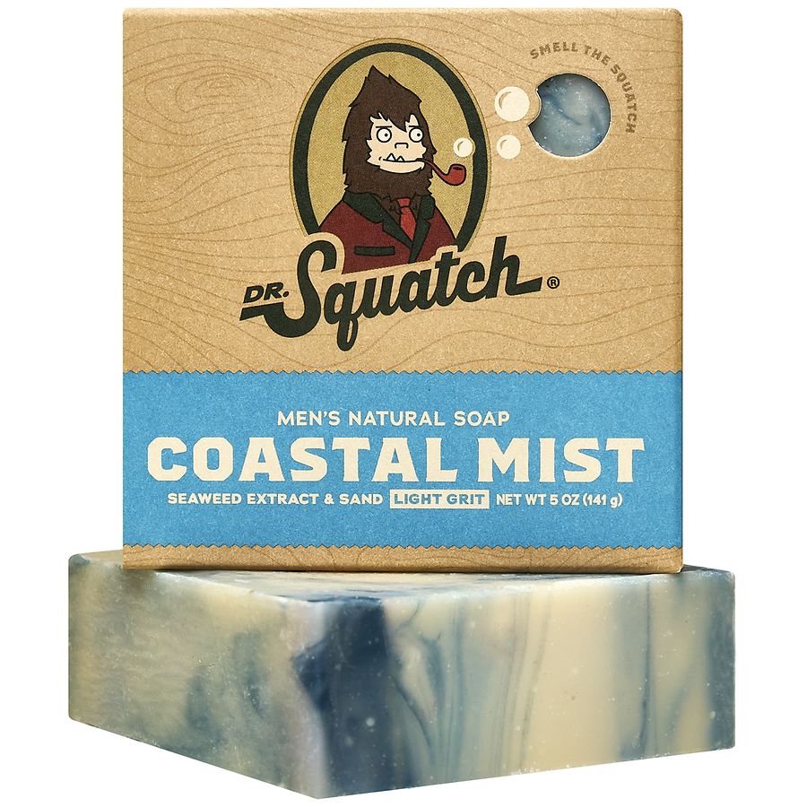 Dr. Squatch Bar Soap Coastal Mist | Walgreens