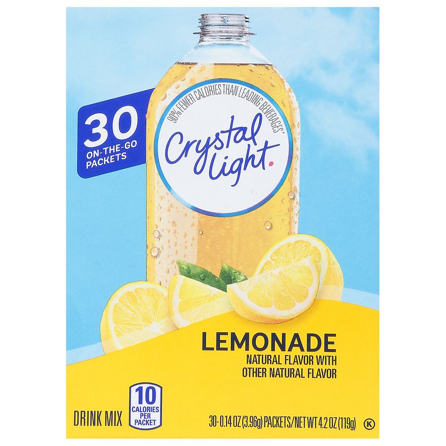 Crystal Light Drink Mix Lemonade | Walgreens
