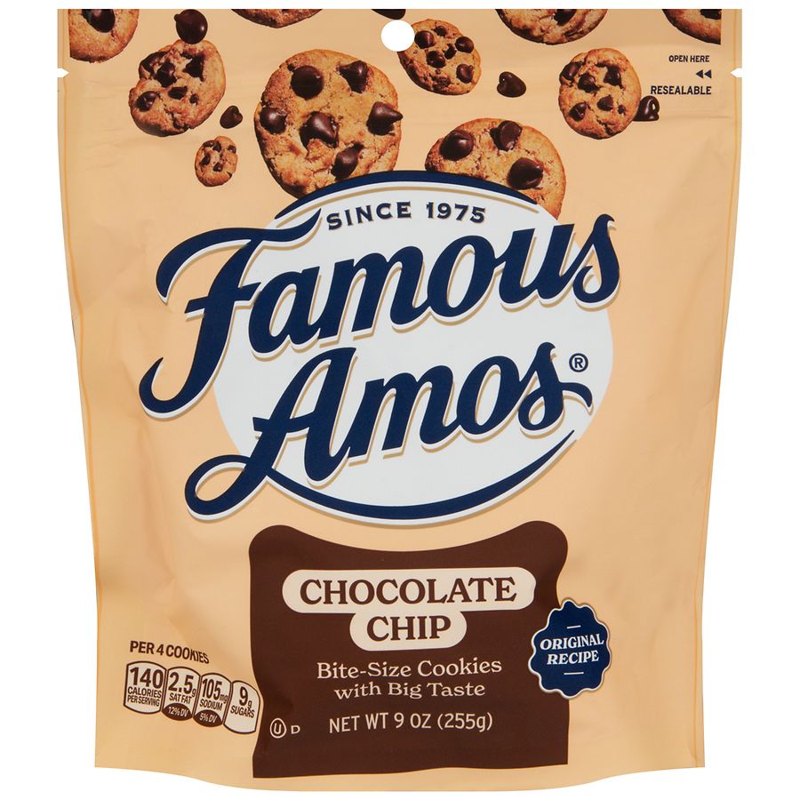 Famous Amos Cookies Bite Size | Walgreens