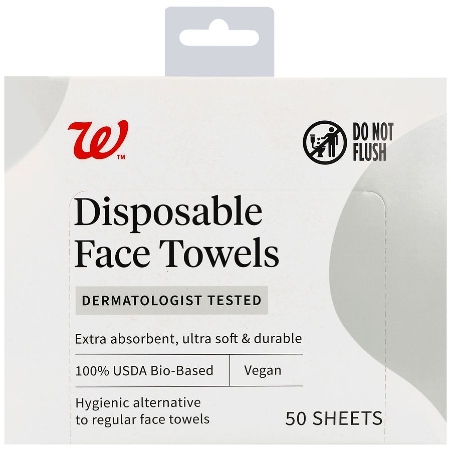 Walgreens Disposable Face Towels | Walgreens