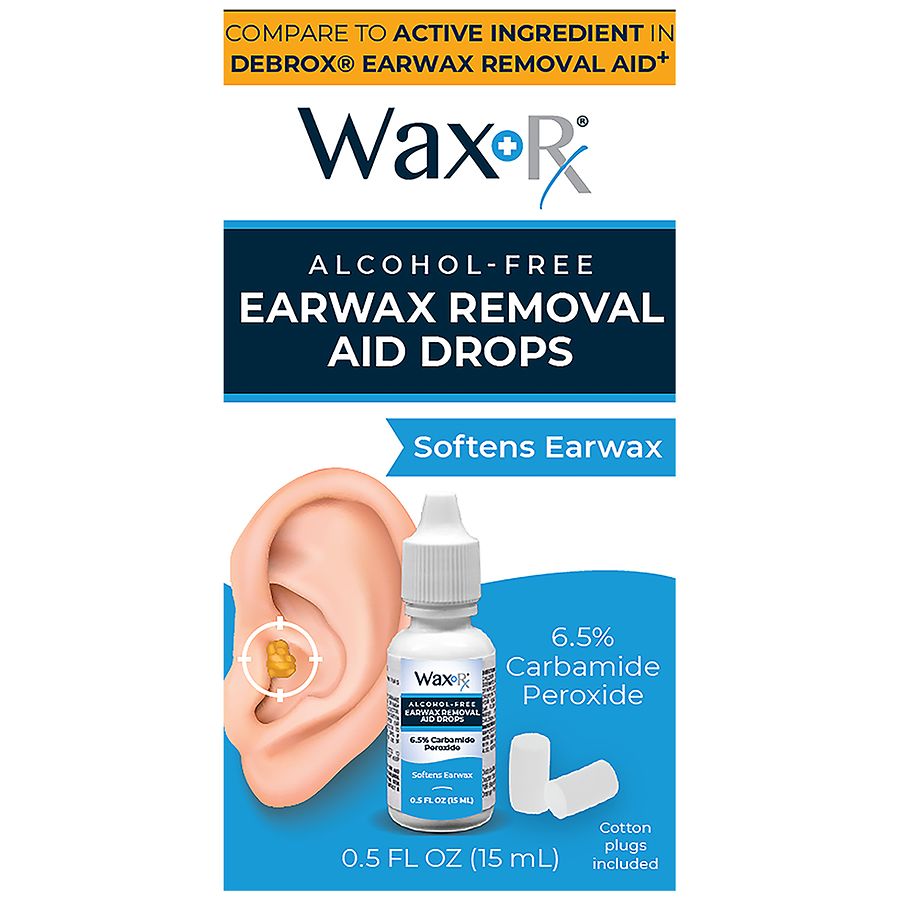 WaxRx Earwax Removal Aid Drops | Walgreens