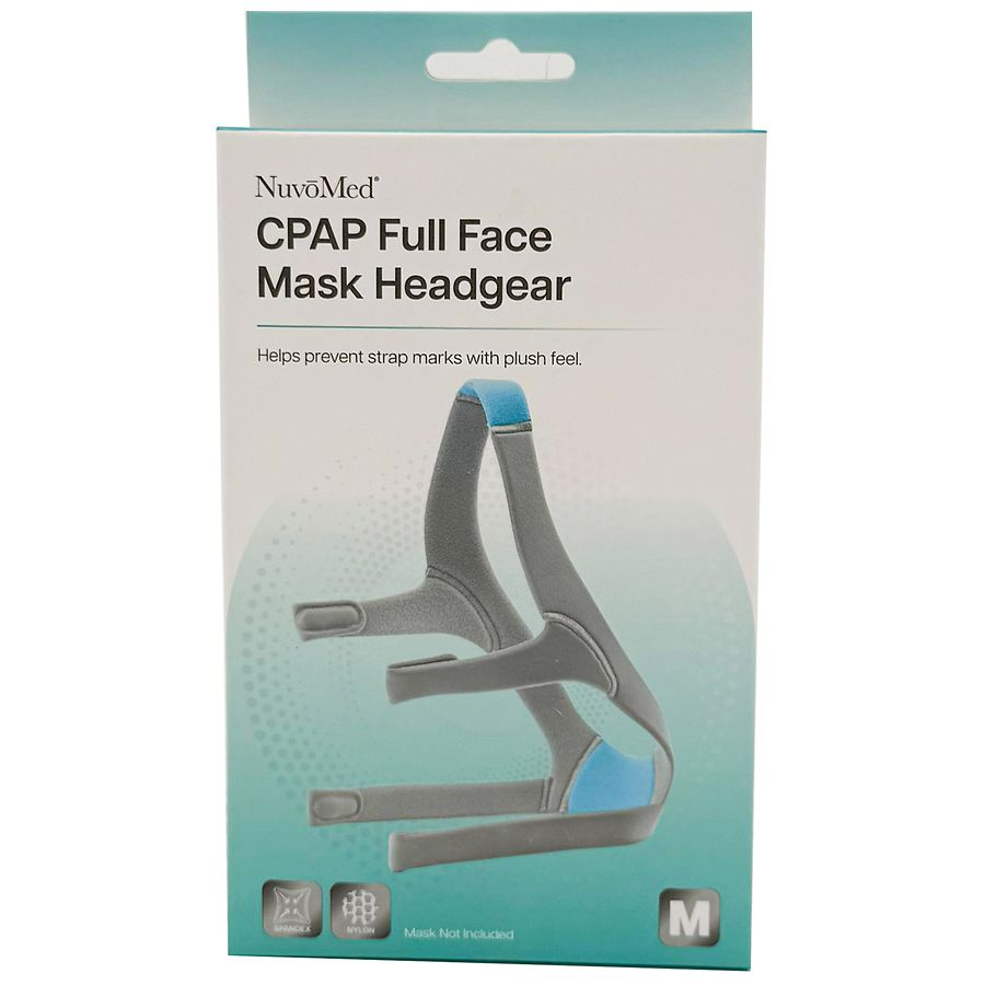 NuvoMed CPAP Full Face Mask Headgear Medium | Walgreens
