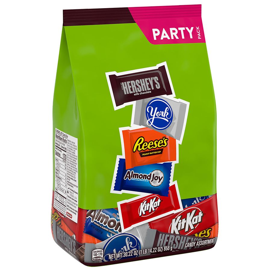HERSHEY'S Assorted Chocolate Flavored Candy, Party Pack | Walgreens