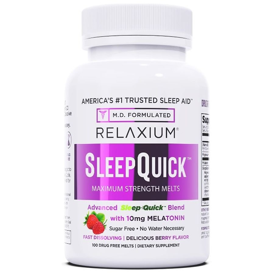 Relaxium SleepQuick Melts Berry | Walgreens