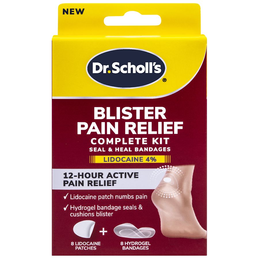 Dr. Scholl's Blister Pain Relief Complete Kit With Lidocaine | Walgreens