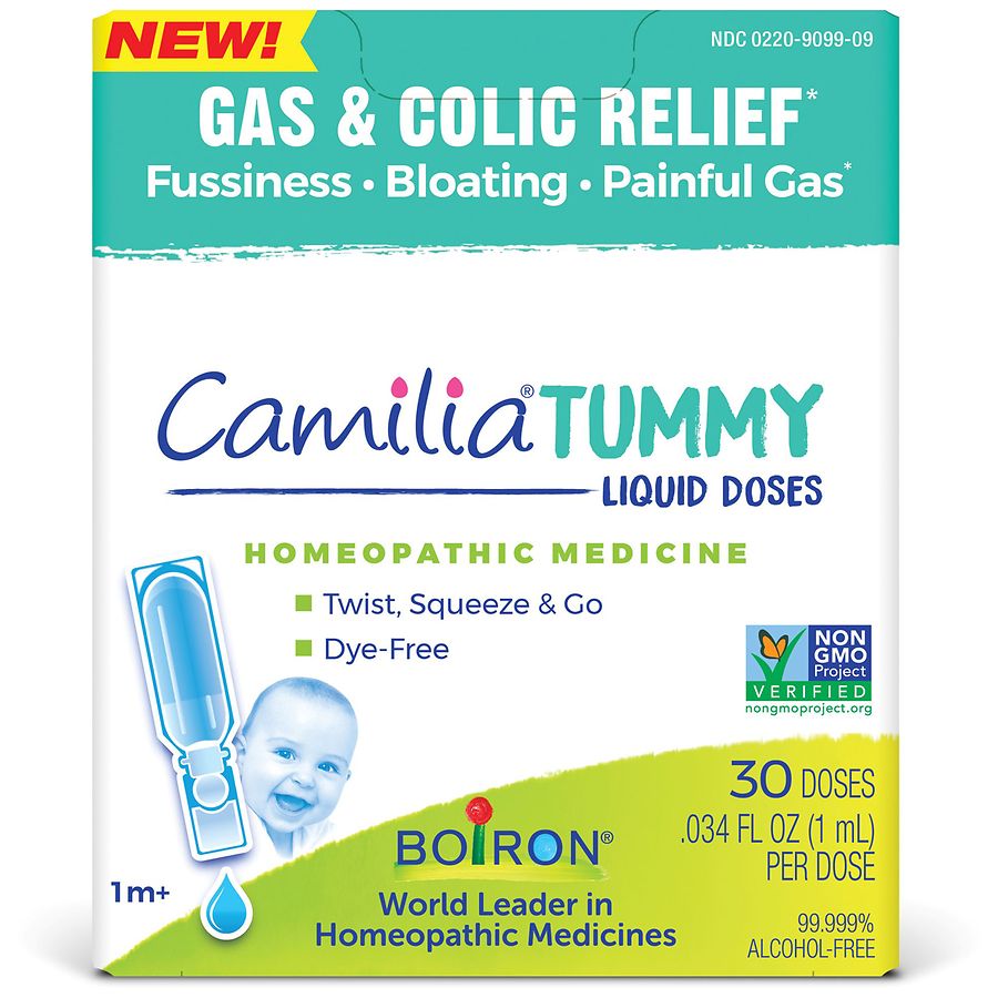 Boiron Camilia Tummy, Gas & Colic Relief, Liquid Doses | Walgreens