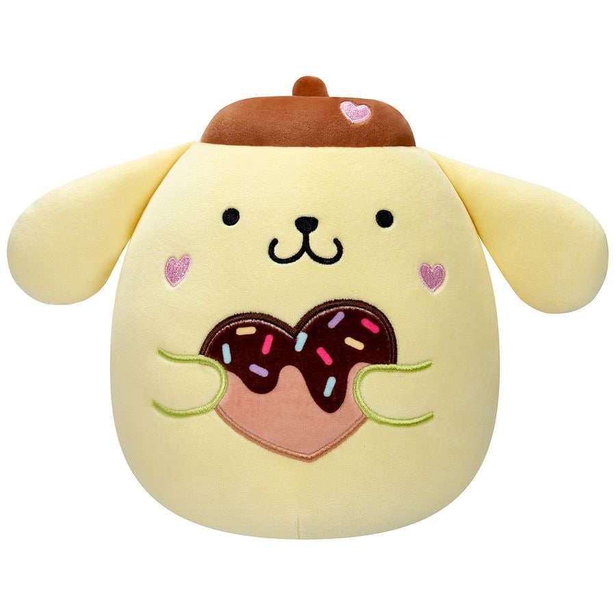 Squishmallows Original Sanrio Valentine's Day Pompompurin Yellow ...