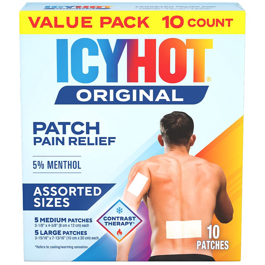 Icy Hot Original Pain Relief Patch Multipack | Walgreens