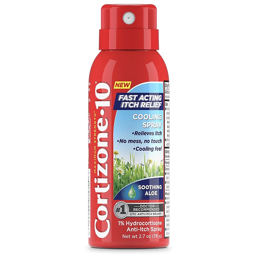 Cortizone 10 Fast Acting Itch Relief Cooling Spray | Walgreens