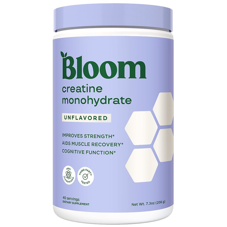 Bloom Creatine Monohydrate Unflavored | Walgreens