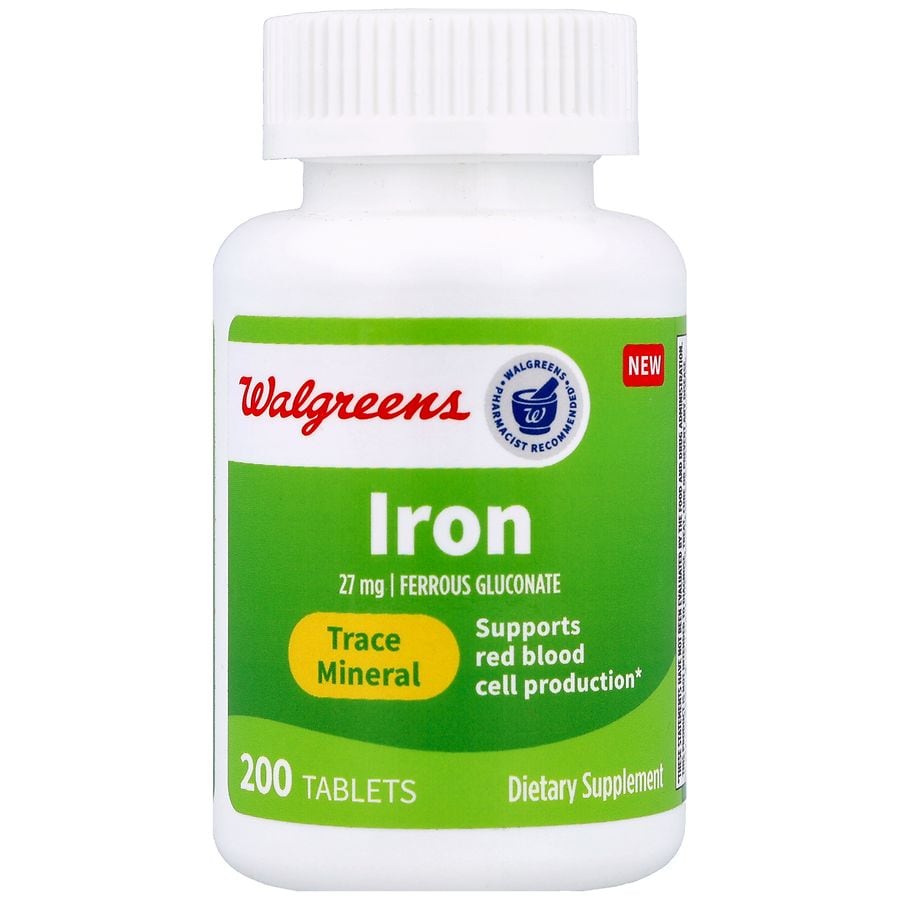 Walgreens Iron 27 mg Tablets | Walgreens